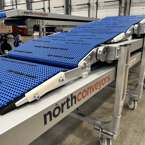 Aluminium Telescopic Belt Conveyor - North Conveyors