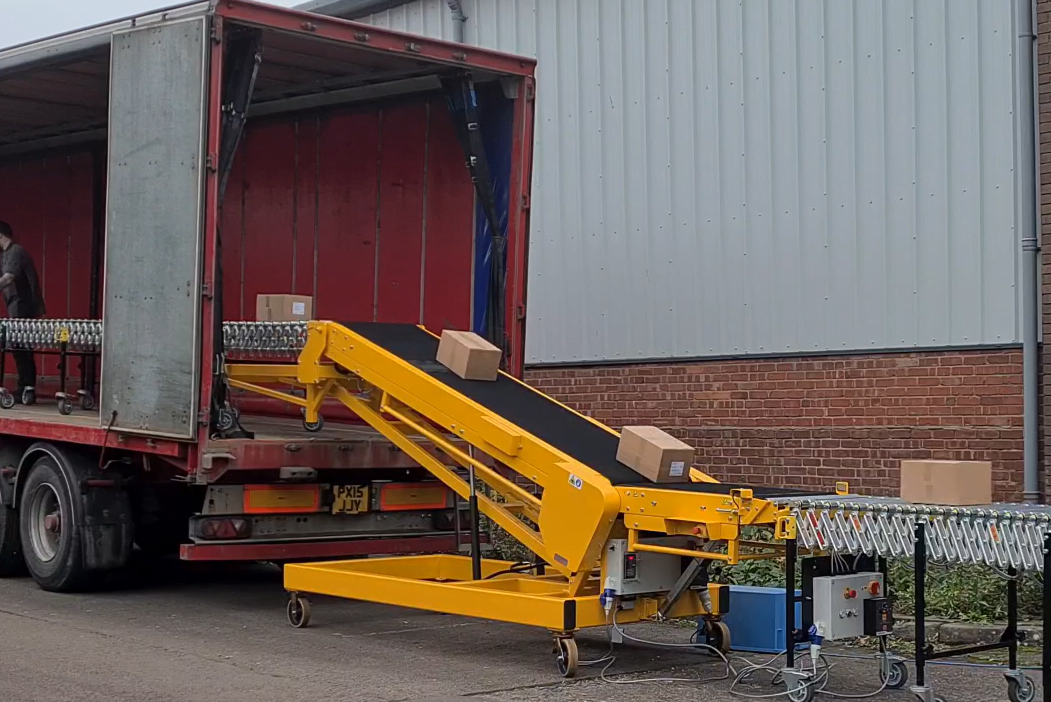 Mobile Vehicle Loading Conveyors - North Conveyors