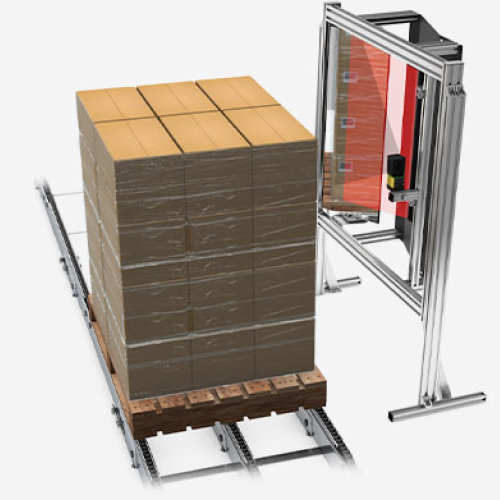 Pallet Barcode Label Scanning - North Conveyors